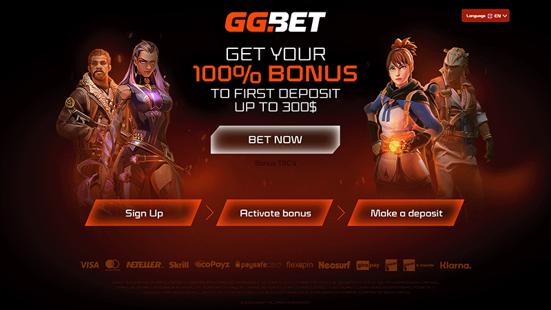 GGBet Registration Guide » How to Sign Up with GG.Bet