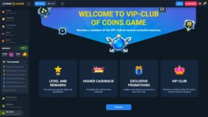 Coins.Game VIP Program » Levels, Explainer, How to Join