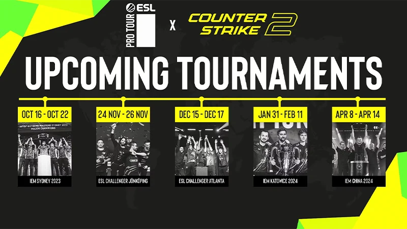 CS2 Tournaments 2024: Top Counter-Strike Events