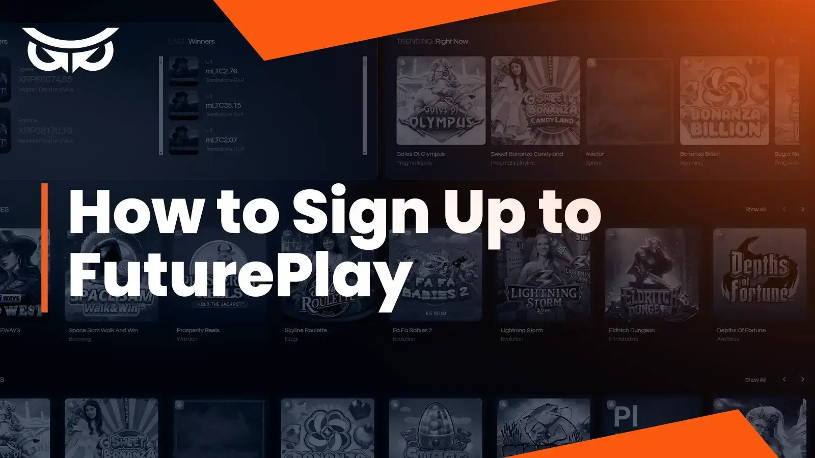 FuturePlay Sign Up & Login » Account Registration Process